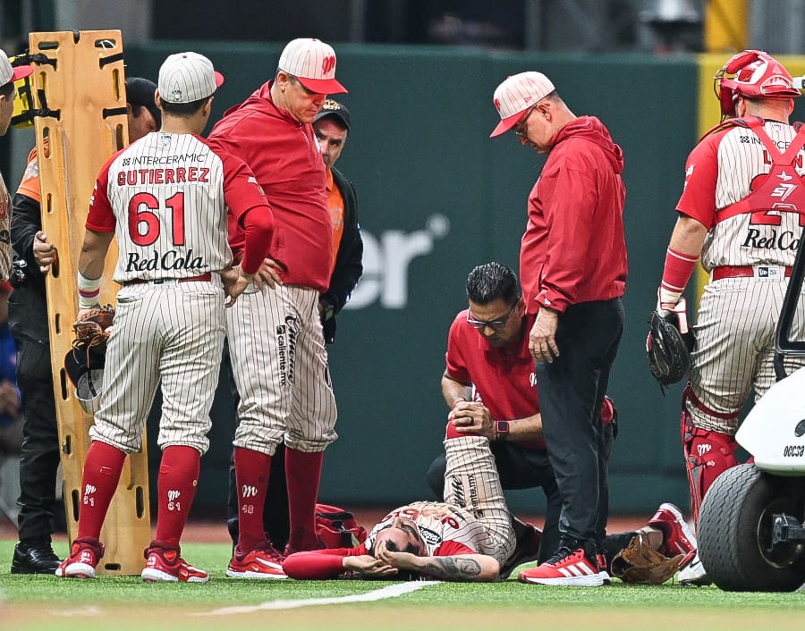 REPORTE LESIÓN JUAN CARLOS GAMBOA - Diablos Rojos del México