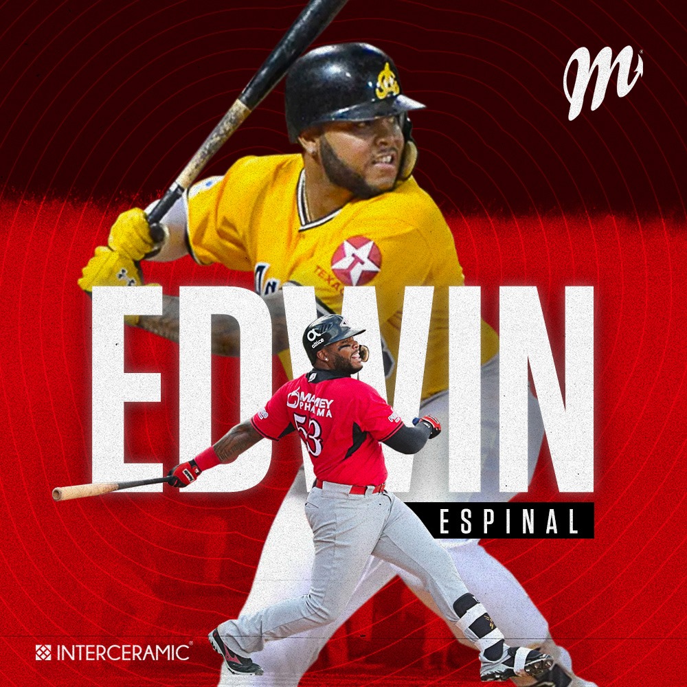 DOMINICANO EDWIN ESPINAL ES NUEVO REFUERZO ESCARLATA - Diablos Rojos del México